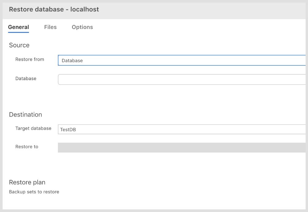 Restore A SQL Server Backup Using Azure Data Studio Tool On MacOS